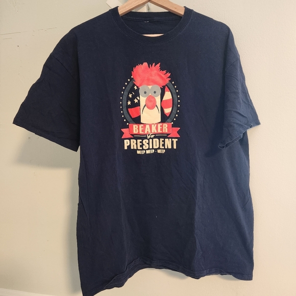 Shirts | Muppets Beaker For President Graphic Tshirt Unisex Largexl ...